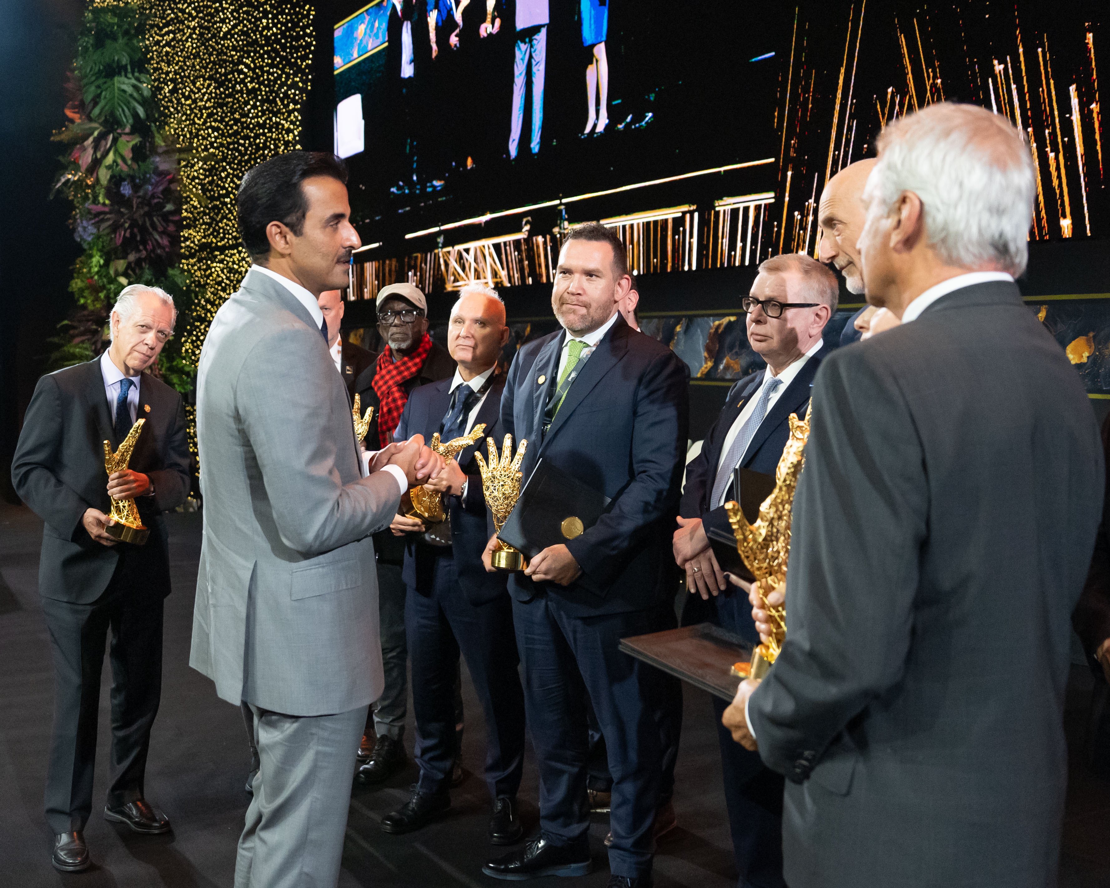His Highness the Amir of the State of Qatar Sheikh Tamim Bin Hamad Al ...